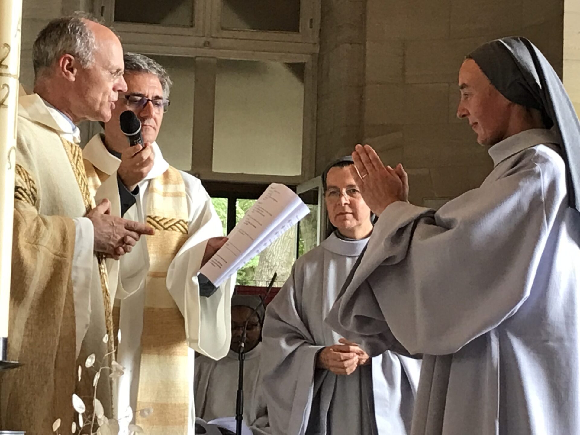 Homélie de la Profession de soeur Christelle par P. Jean-Michel Grimaud ...
