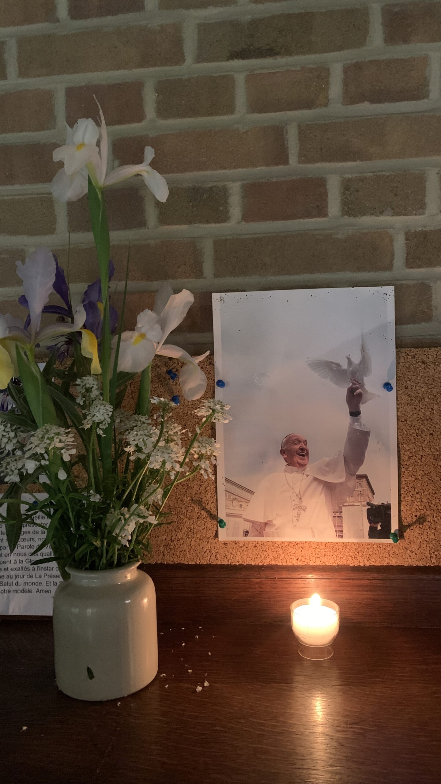 Hommage Pape François - Bénédictines de St-Bathilde